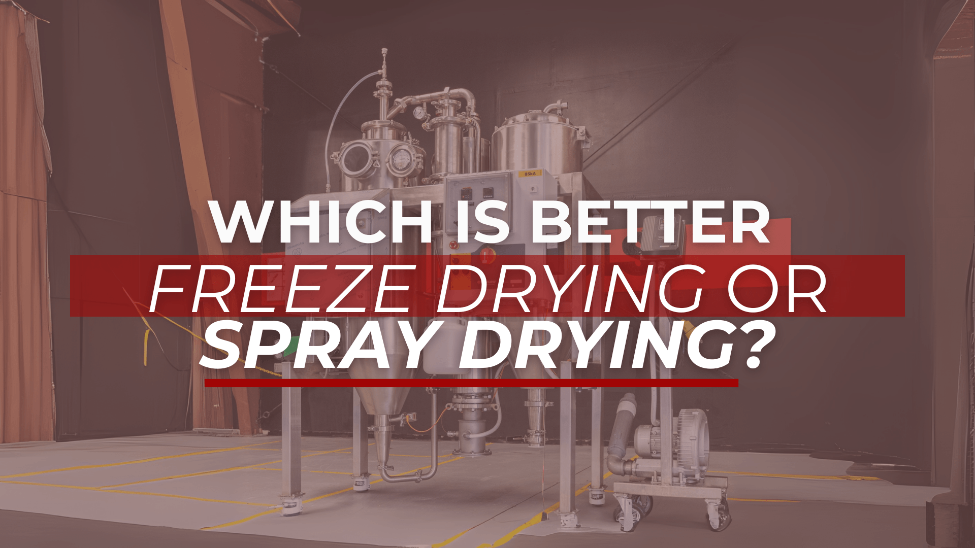Which is Better, Freeze Drying or Spray Drying? - Pulse Drying Systems